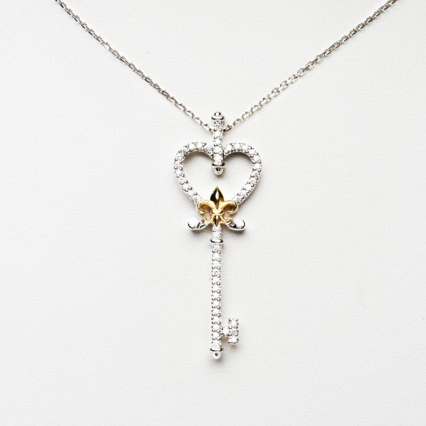 Diamond Key Necklaces - Unlocking the Romance of Diamonds