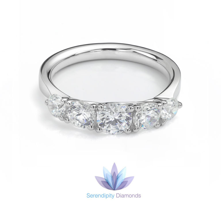 The 5 Stone Graduated Diamond Engagement Ring