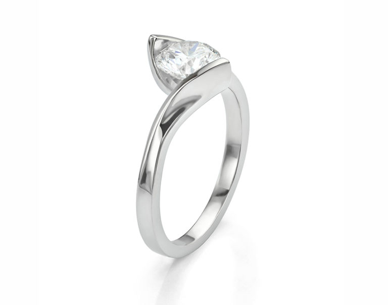 Tension Set Engagement Rings - A Style Guide to Tension Settings