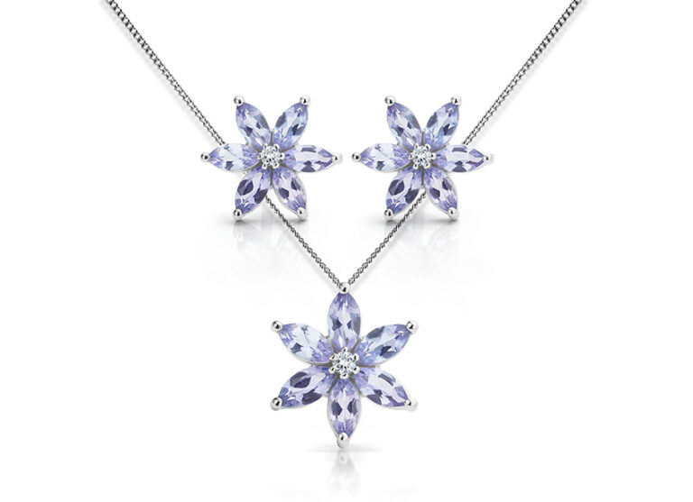 Magical December Birthstones - Tanzanite Turquoise and Zircon