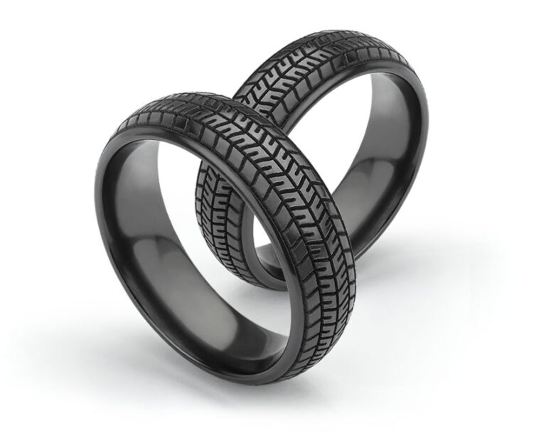 10 Unique Matching Wedding Bands His Hers for Bride and Groom