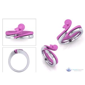 CAD vs Finished Ring - Examples Of CAD And Finished Jewellery