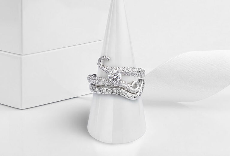Ocean Themed Engagement Rings & The Kraken Ring