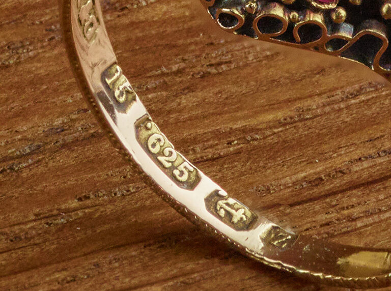 625 Gold Stamp on Rings – Victorian Hallmarks Defined – Meir Sasson