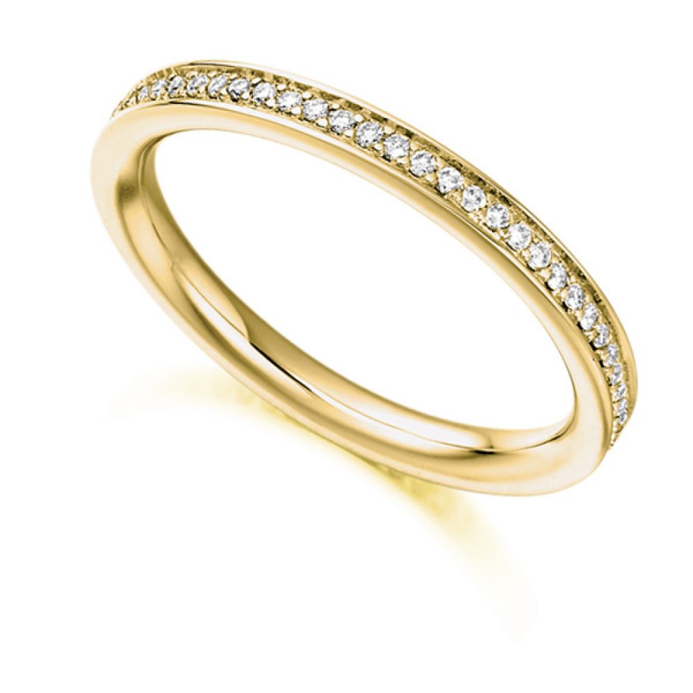 0.30cts Grain Set Diamond Full Eternity Ring