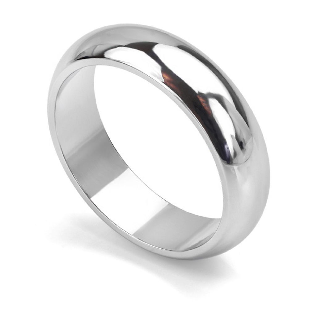 Heavy D Shape Court Wedding Ring