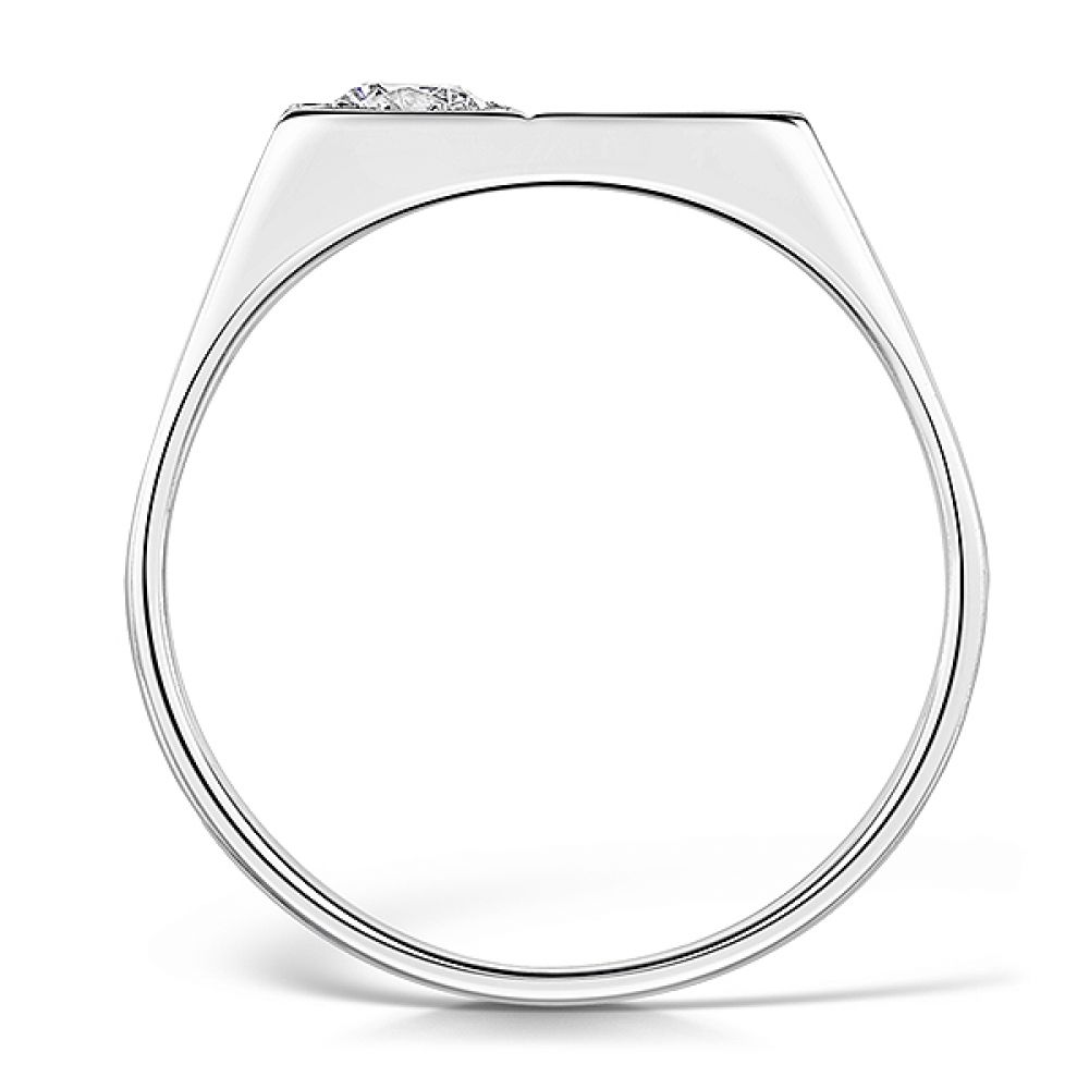 Men's Diamond Signet Ring