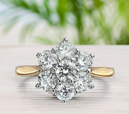 Diamond Cluster Engagement Rings | Serendipity Diamonds