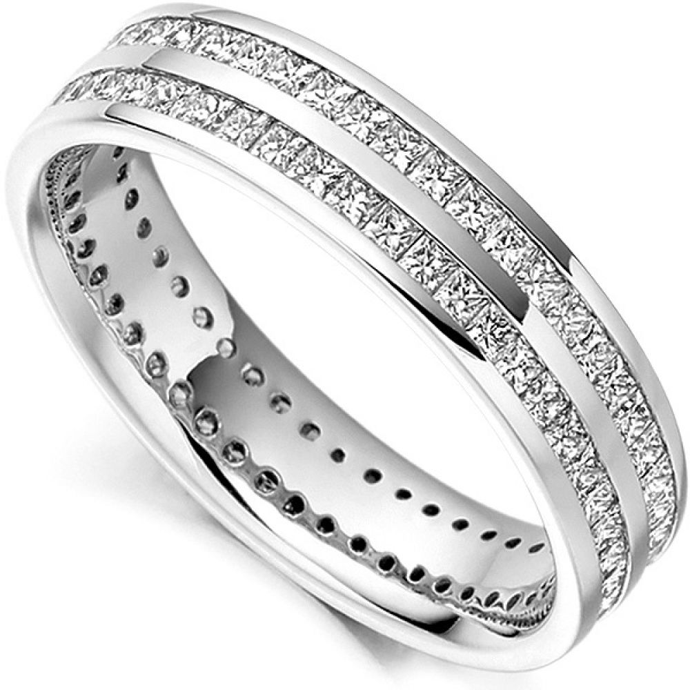 1.50ct Double Channel Full Diamond Eternity Ring