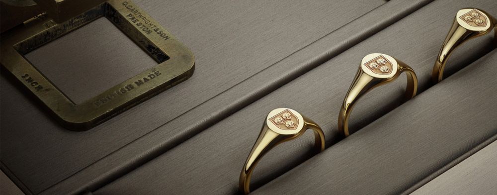 Bespoke Signet Rings - Custom Made in Platinum and Gold