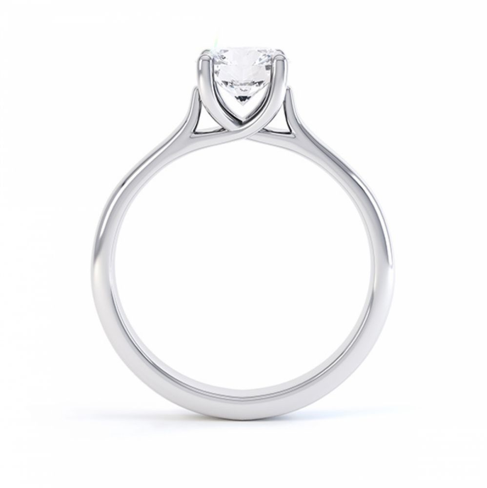 Sirius Round 4 Claw Solitaire Engagement Ring