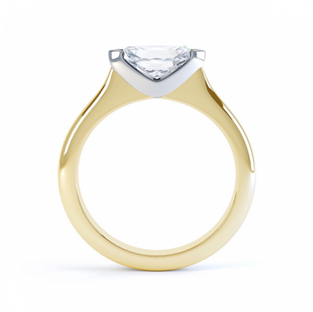 Atlantis - East-West Marquise Diamond Engagement Ring