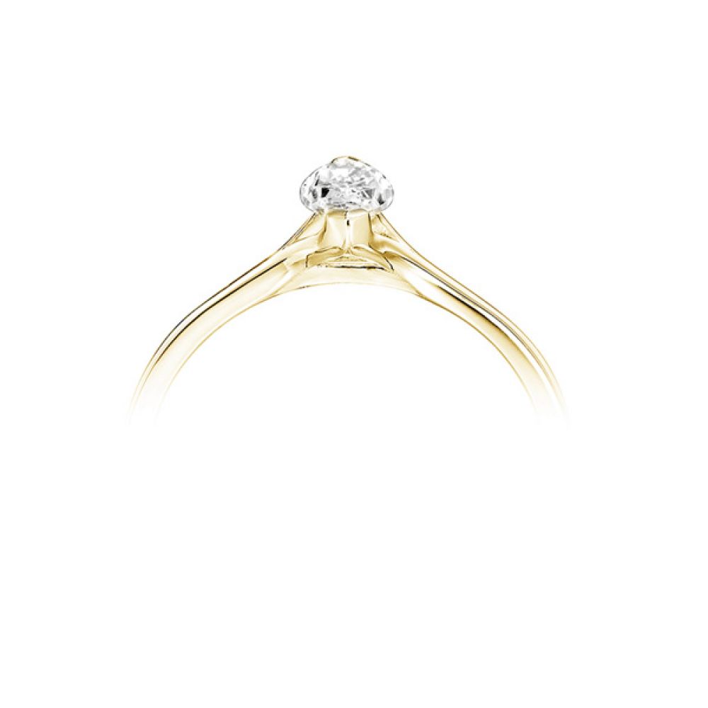 Split Shoulder 2 Claw Marquise Diamond Ring