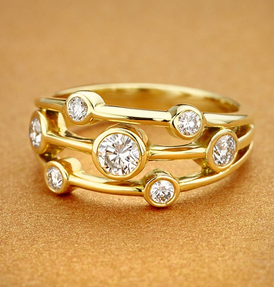 Diamond Bubble Rings | Serendipity Diamonds