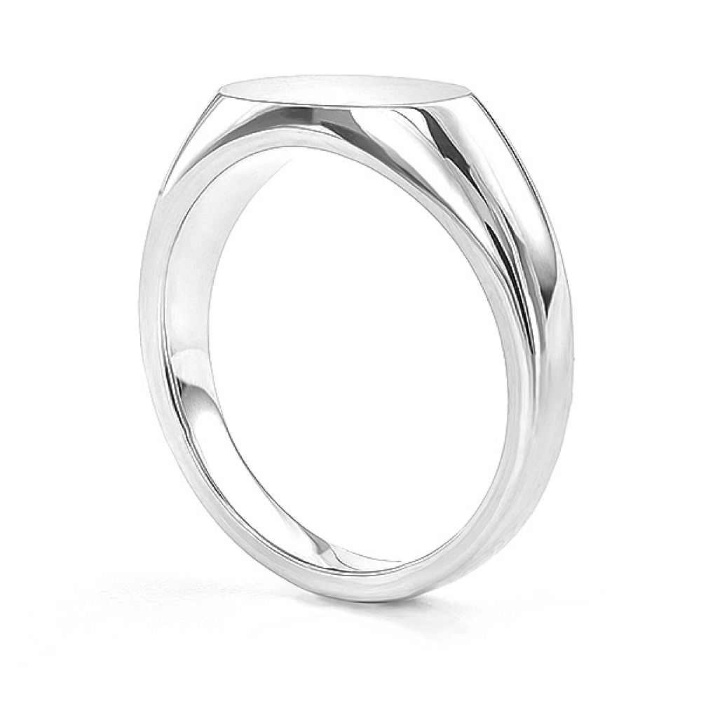 Elipse - Ladies Oval Signet Ring