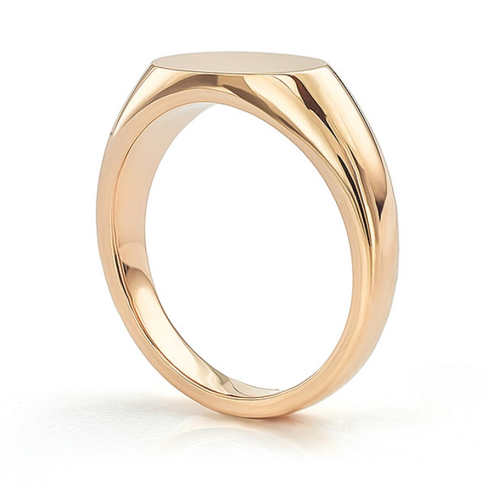 Elipse - Ladies Oval Signet Ring