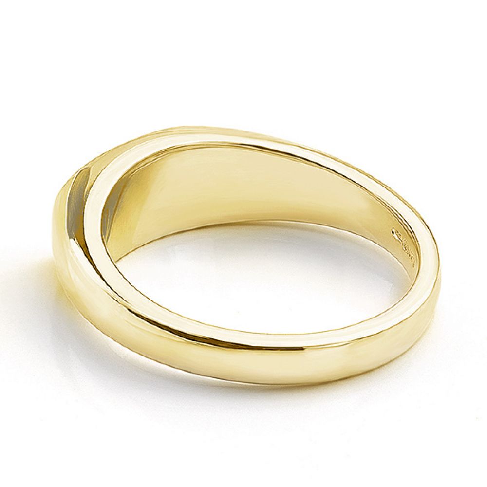 Elipse - Ladies Oval Signet Ring