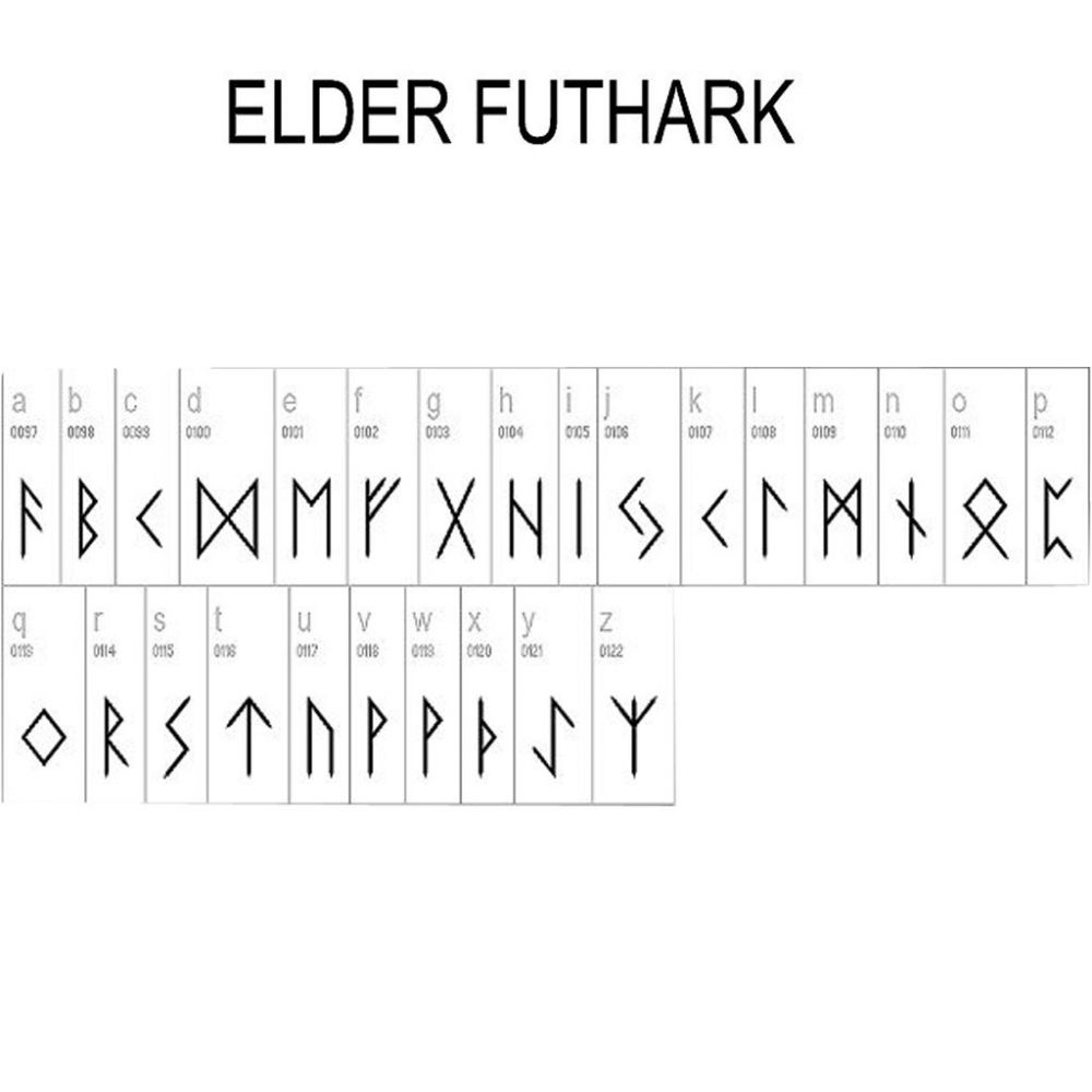 Rune Wedding Ring | Rune Engraved Wedding Ring